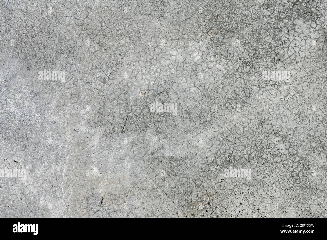 background concrete wall with streaks and cracks, gray abstract ...
