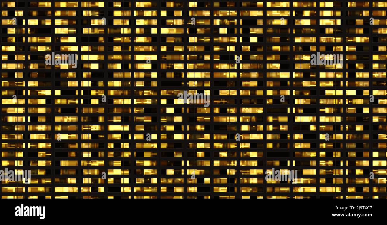 building front facade by night Stock Photo - Alamy