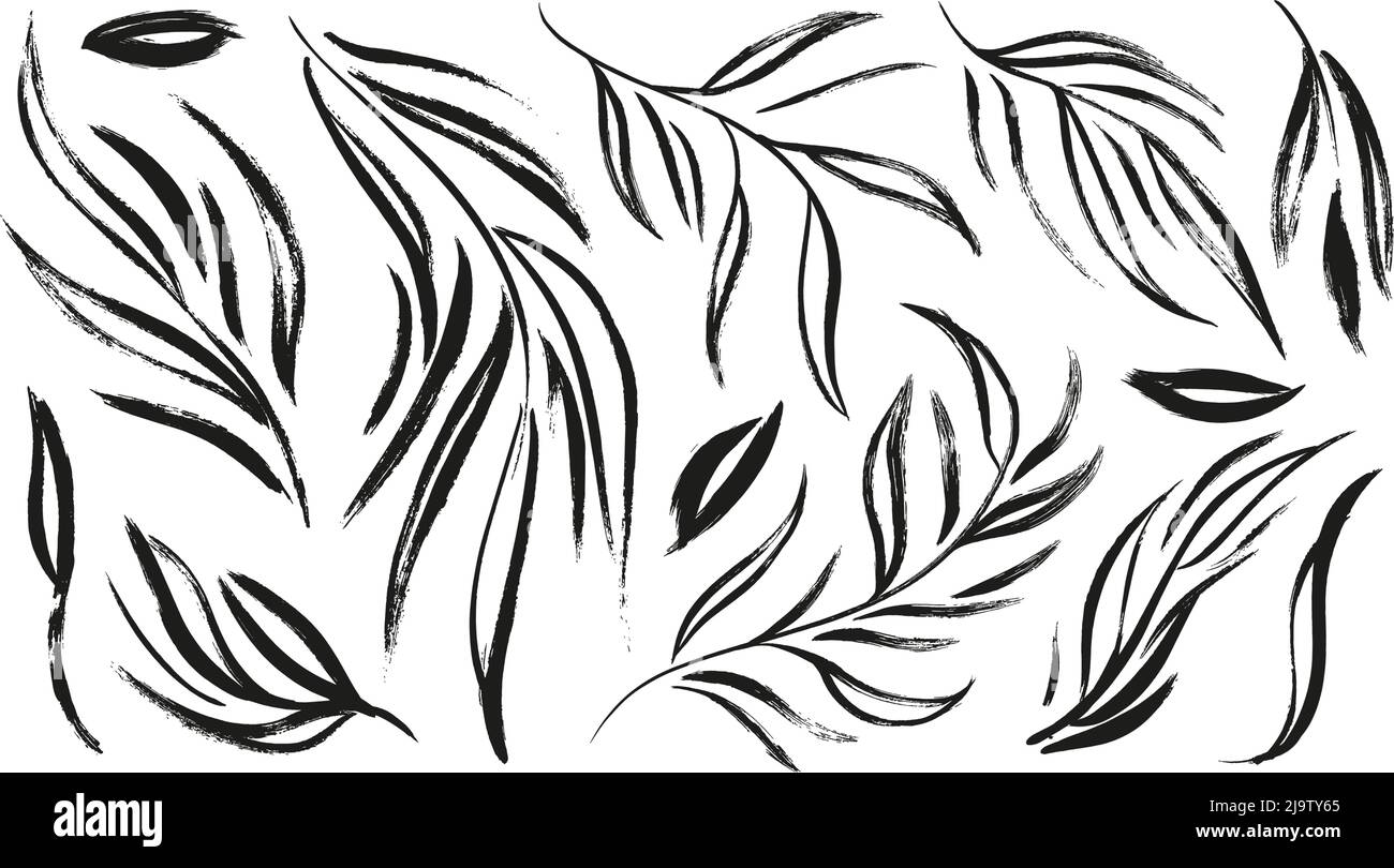 Long tree branches Stock Vector Images - Alamy