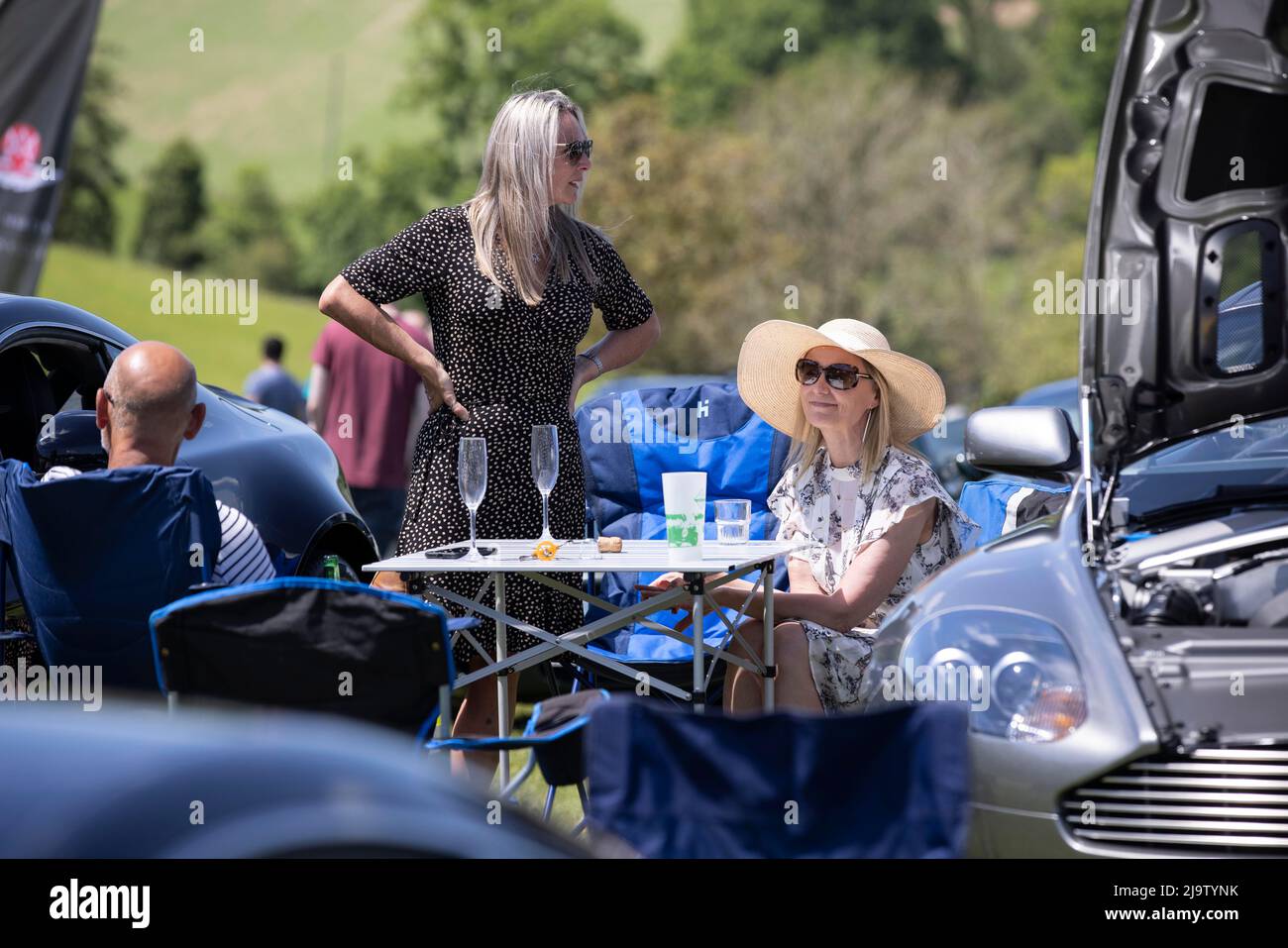 Car enthusiasts enjoy the warm weather at the Supercars & Classics ...