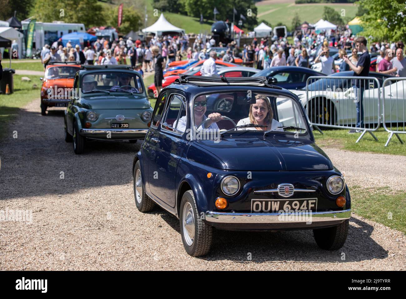 Car enthusiasts enjoy the warm weather at the Supercars & Classics ...