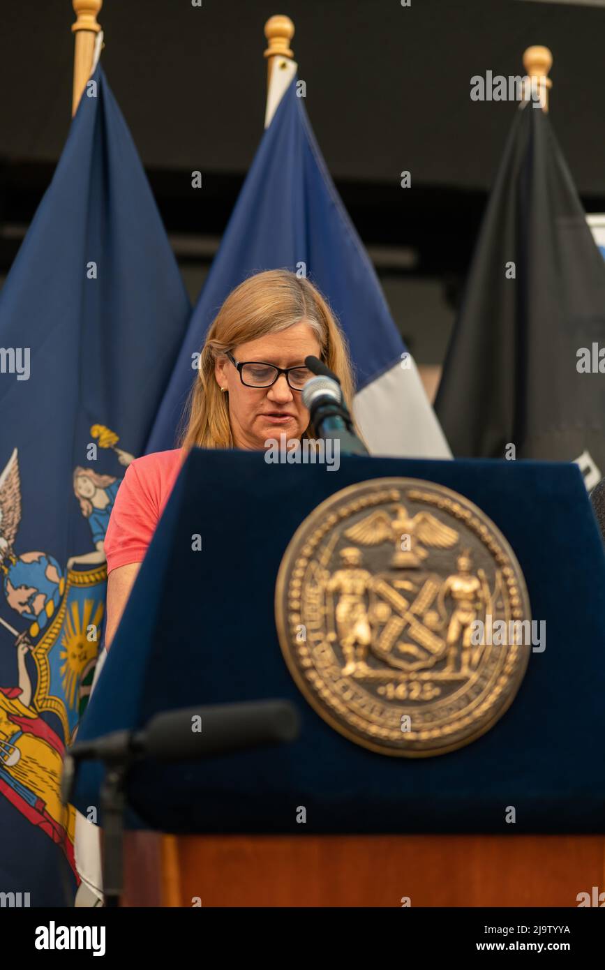 Brooklyn, USA. 24th May, 2022. Christina Farrell, Frist Deputy ...