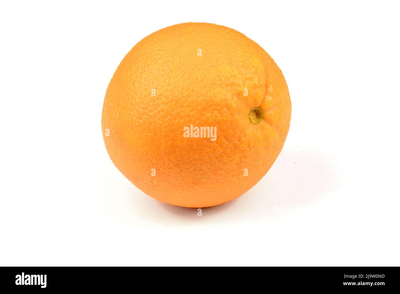 Perfectly retouched orange isolated on white. High resolution photo ...