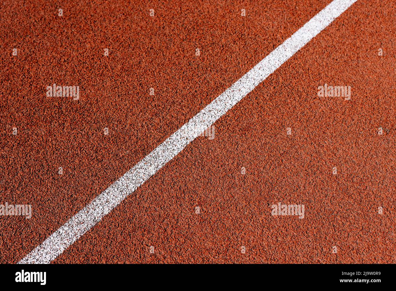 sports track around the sports field Stock Photo - Alamy