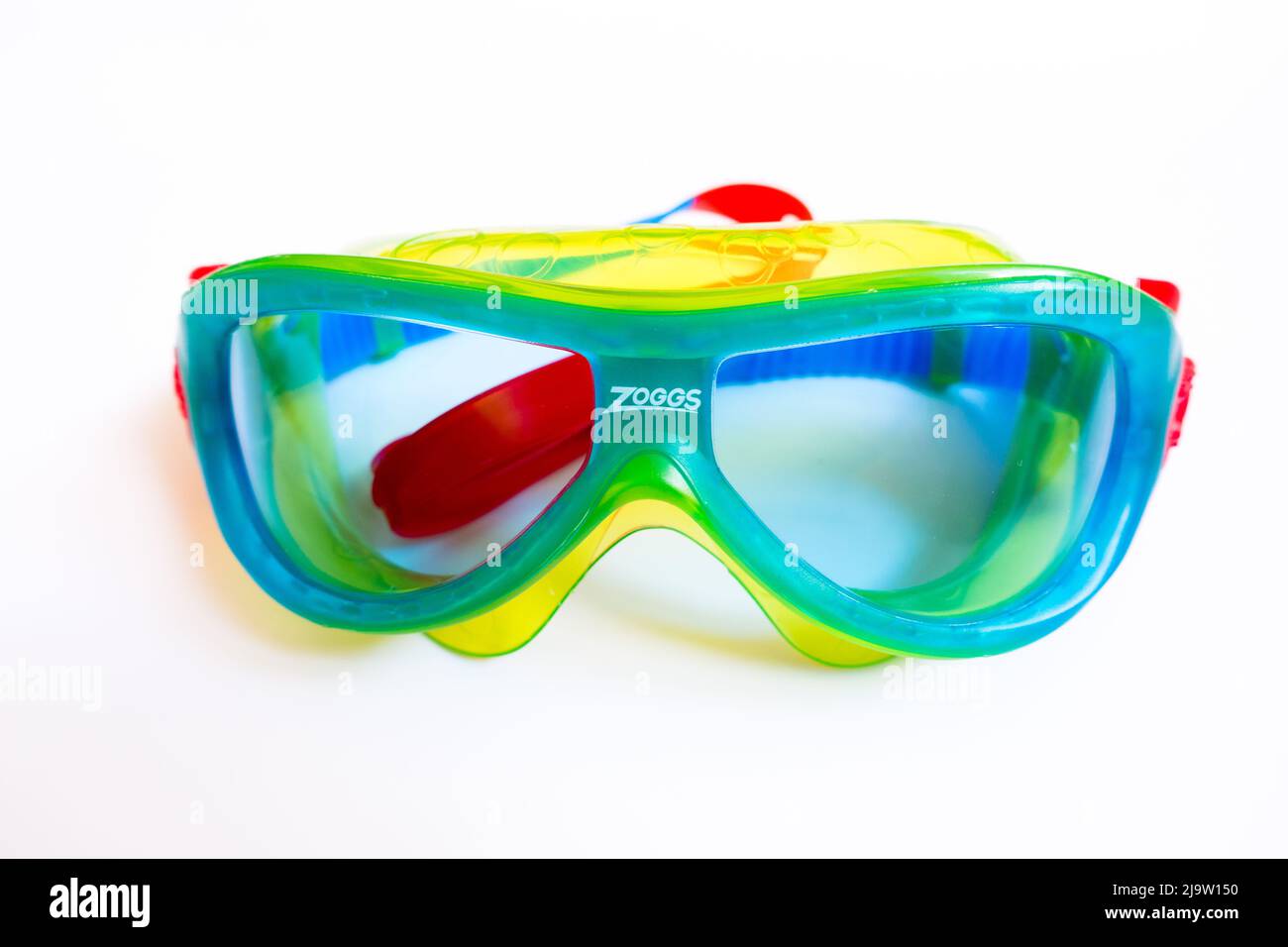 Zoggs swimming goggles to protect eyes from water Stock Photo - Alamy