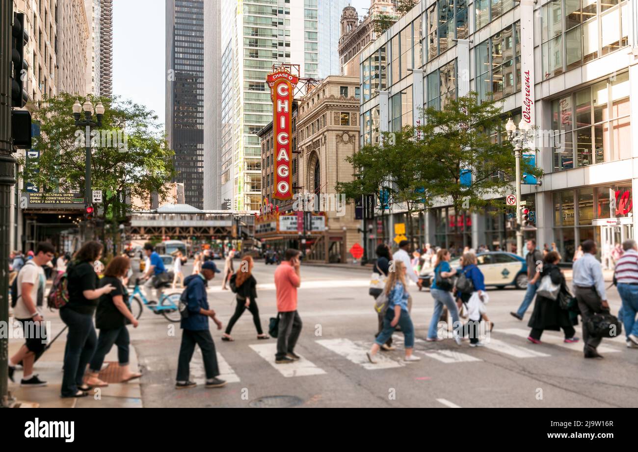 Residential area chicago hi-res stock photography and images - Alamy