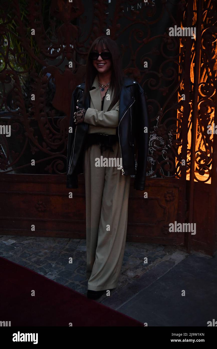 Moscow. The singer Mari Kraymbreri (Marina Zhadan) on the Break of Year 2022 award ceremony at ...