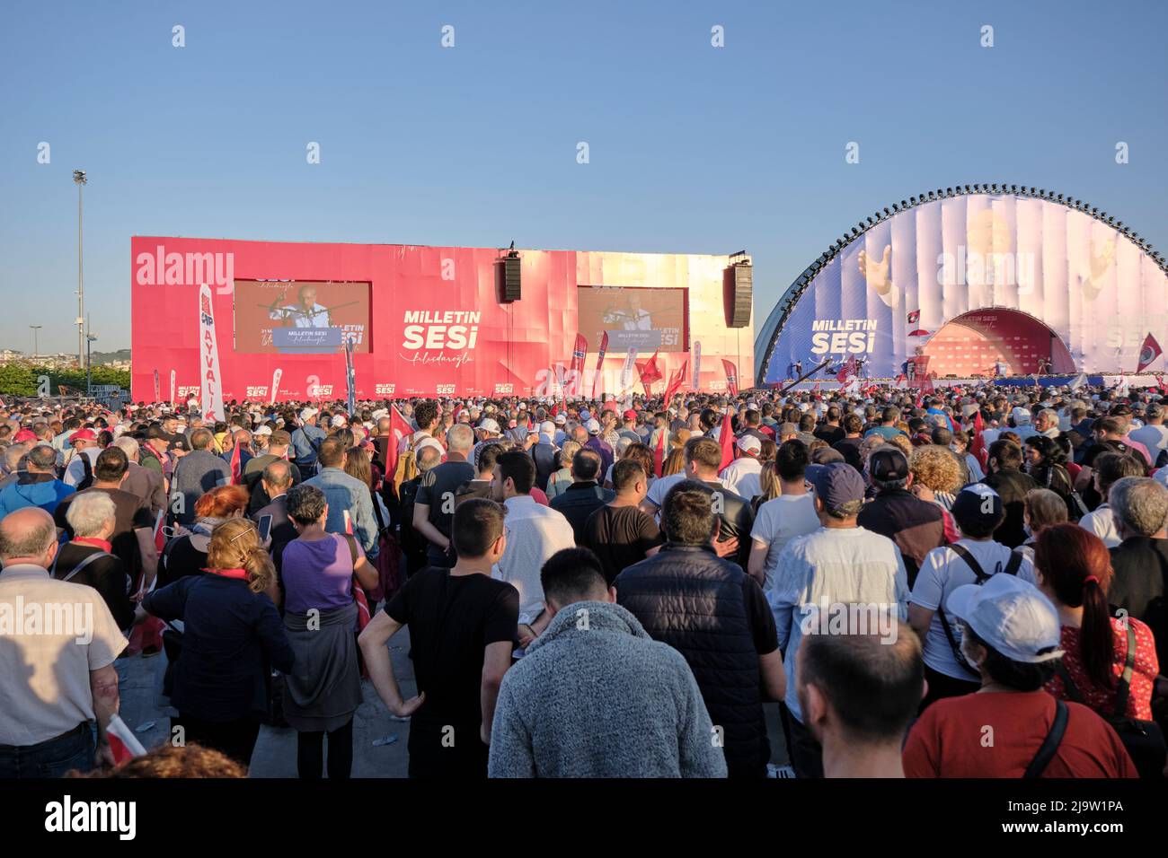 İstanbul, Turkey - May 21, 2022: There was a great participation in the ...