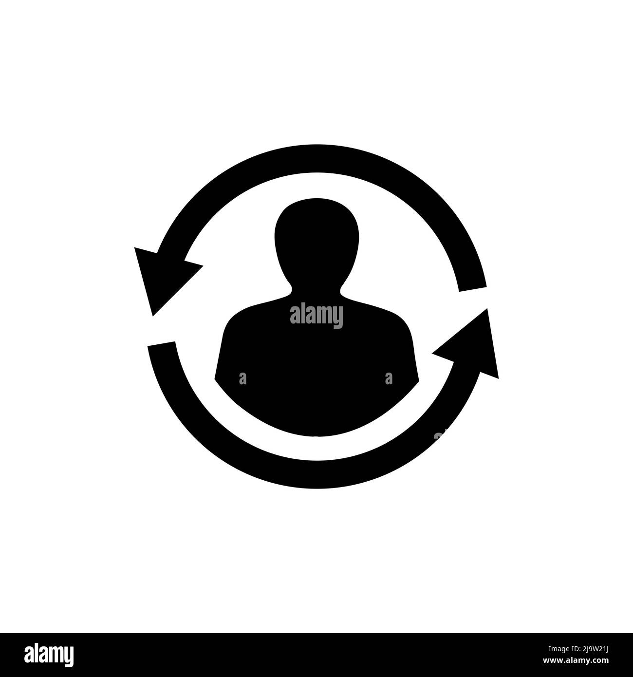 returning client icon vector customers interaction Stock Vector Image ...