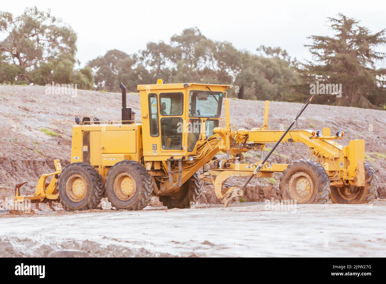 Peninsula Link Under Construction in Melbourne Australia Stock Photo ...