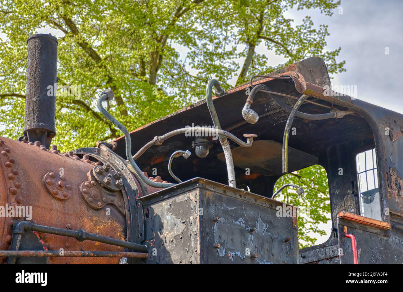 Dampflok, Dampflokomotive, Aufarbeitung, abgestellt, restaurieren ...