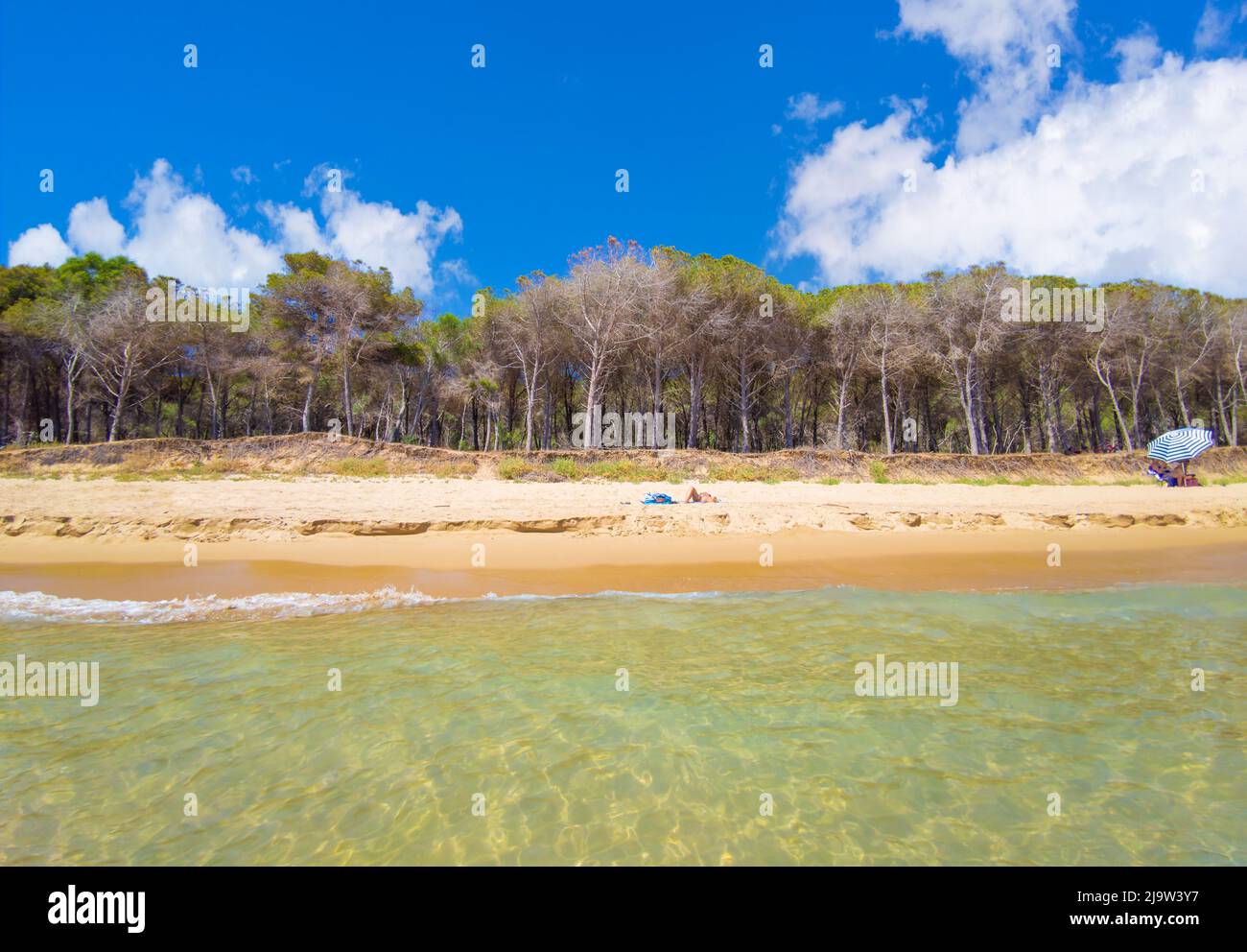 Agrigento (Sicilia, Italy) - The orange Agrigento city, beside the sea ...
