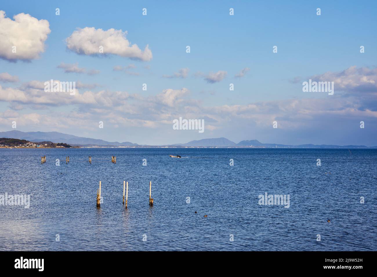 Lake Shinji, Shimane Prefecture, Japan Stock Photo - Alamy