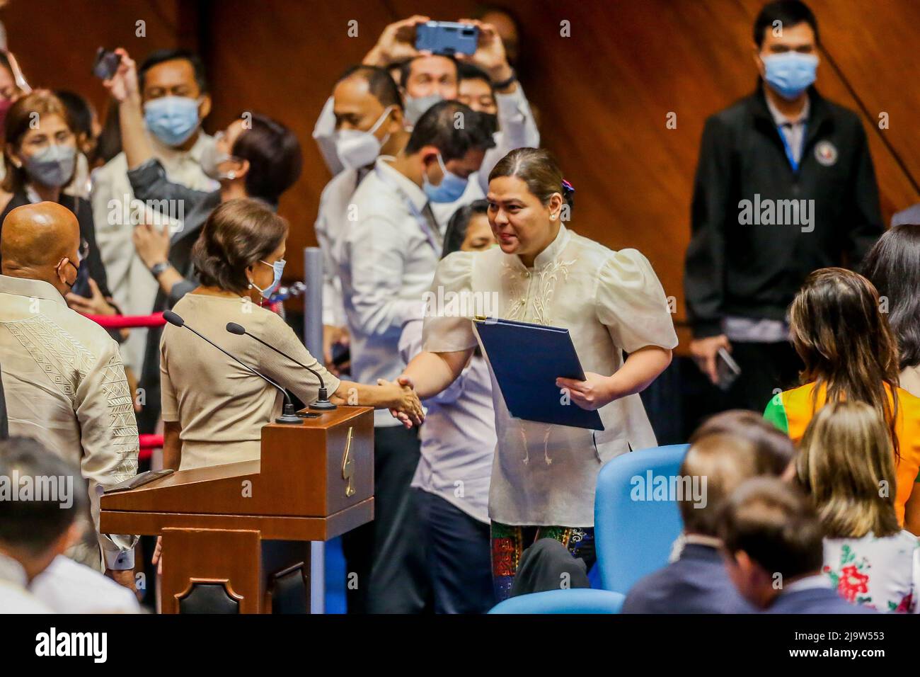 Rodrigo duterte daughter sara hi-res stock photography and images - Alamy