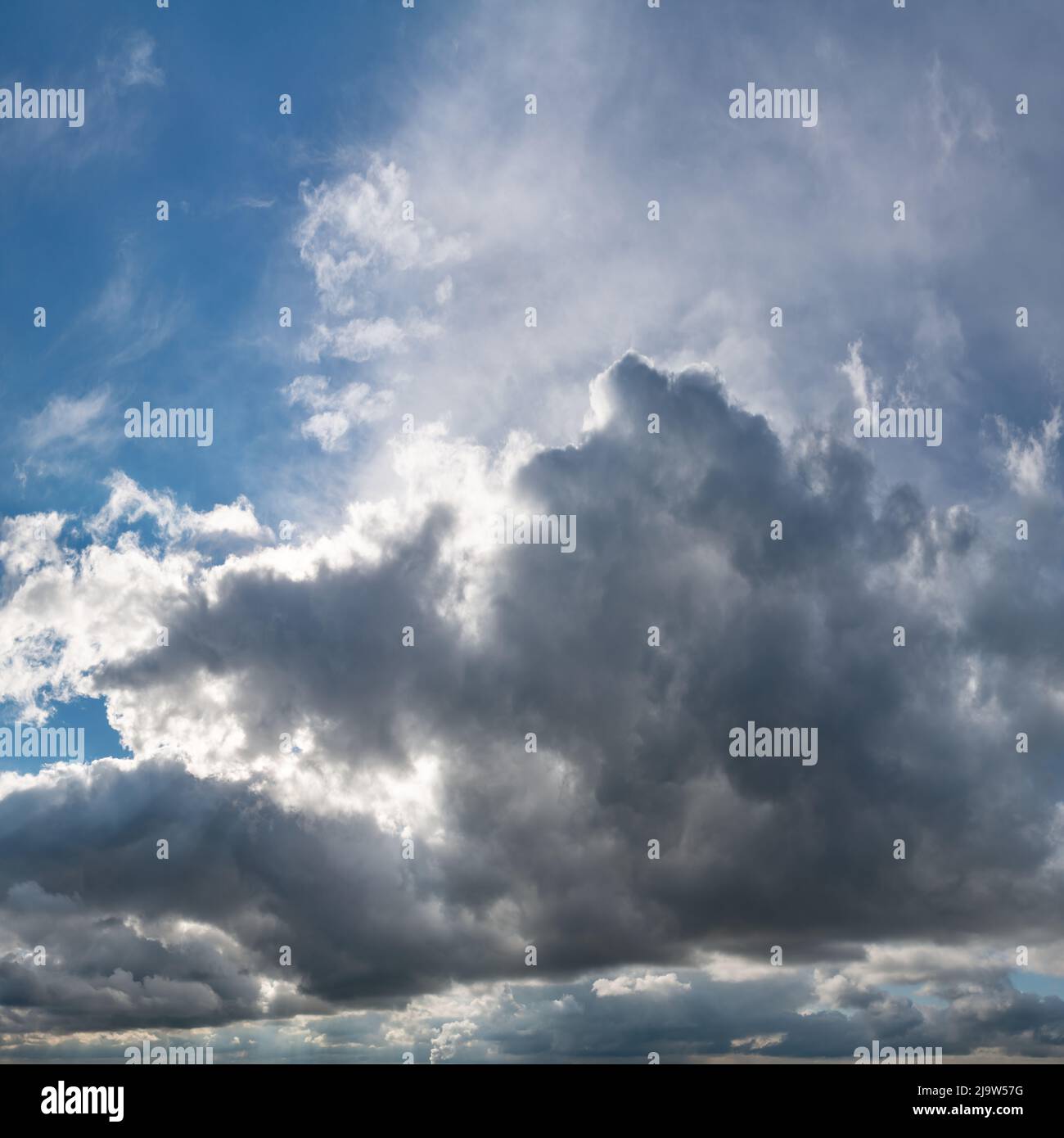 Fantastic dark thunderclouds Stock Photo - Alamy