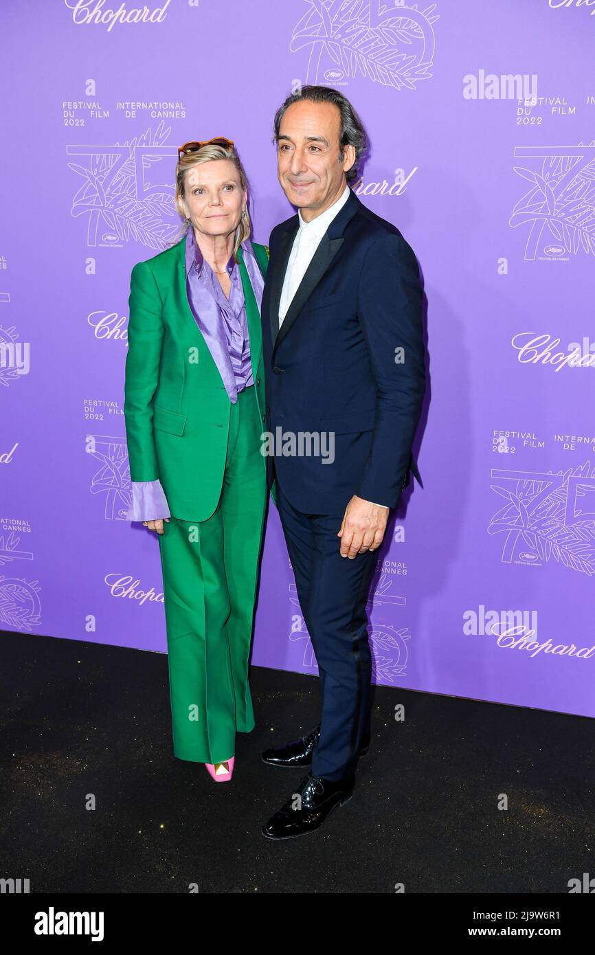 Solrey Desplat, Alexander Desplat 75th Cannes Film Festival Dinner for ...