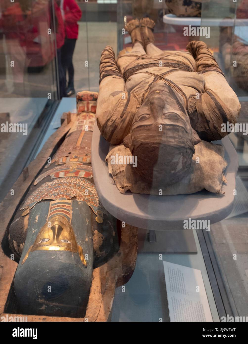 The impressive Egyptian exhibition at British museum,London,UK Stock ...