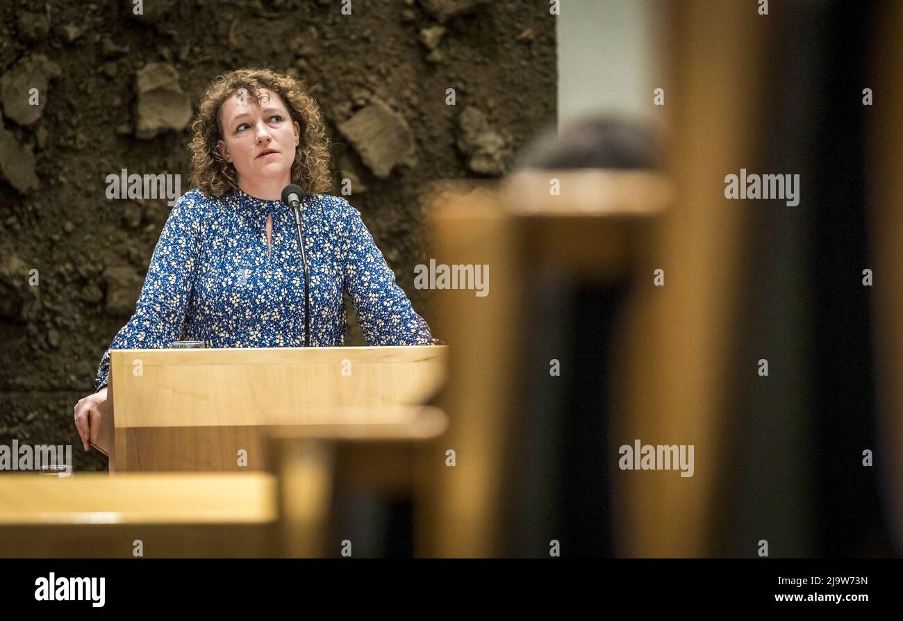 2022-05-25 15:46:59 THE HAGUE - Renske Leijten in the House of ...