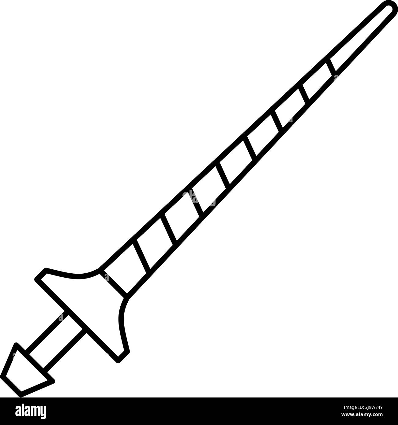 lance medieval line icon vector illustration Stock Vector Image & Art ... lance medieval line icon vector illustration Stock Vector Image & Art ...