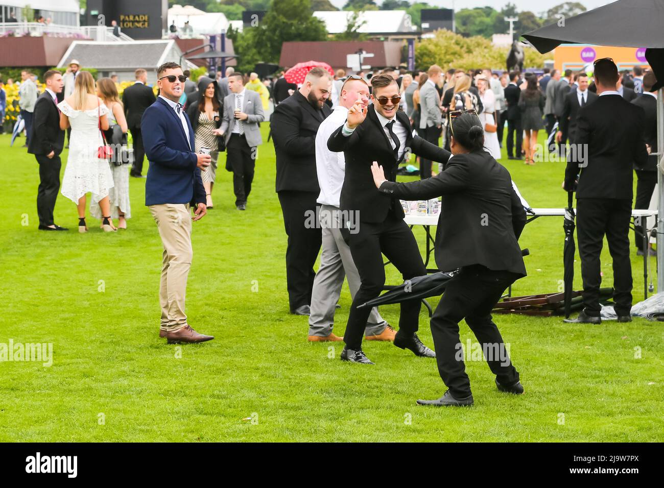 2019 Melbourne Cup Carnival - AAMI Victoria Derby Day Stock Photo - Alamy