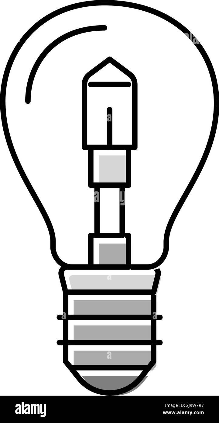 Halogen bulb device Black and White Stock Photos & Images - Alamy
