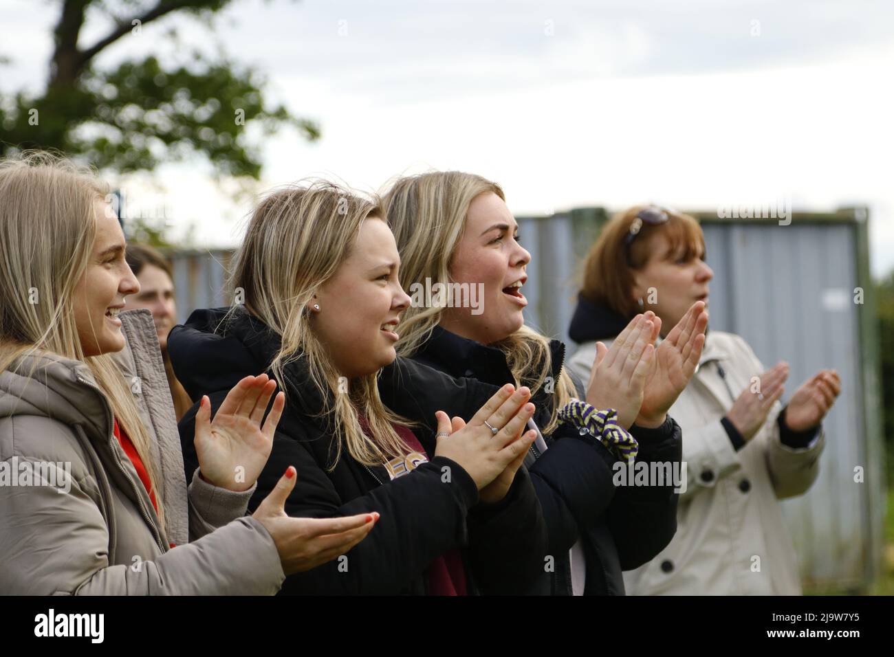 Tumble RFC v Lampeter RFC Plate final 2022 Stock Photo - Alamy