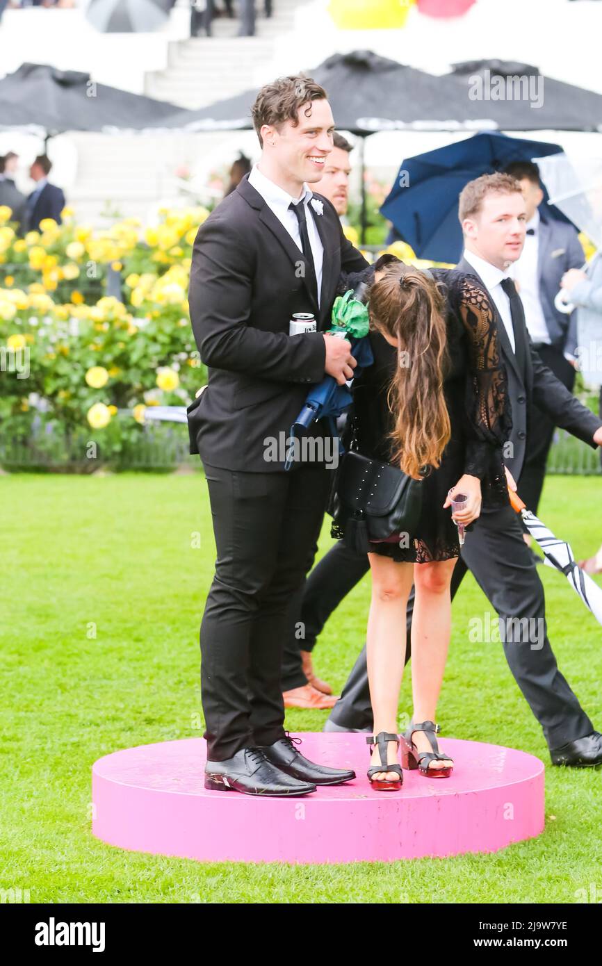 2019 Melbourne Cup Carnival - AAMI Victoria Derby Day Stock Photo - Alamy
