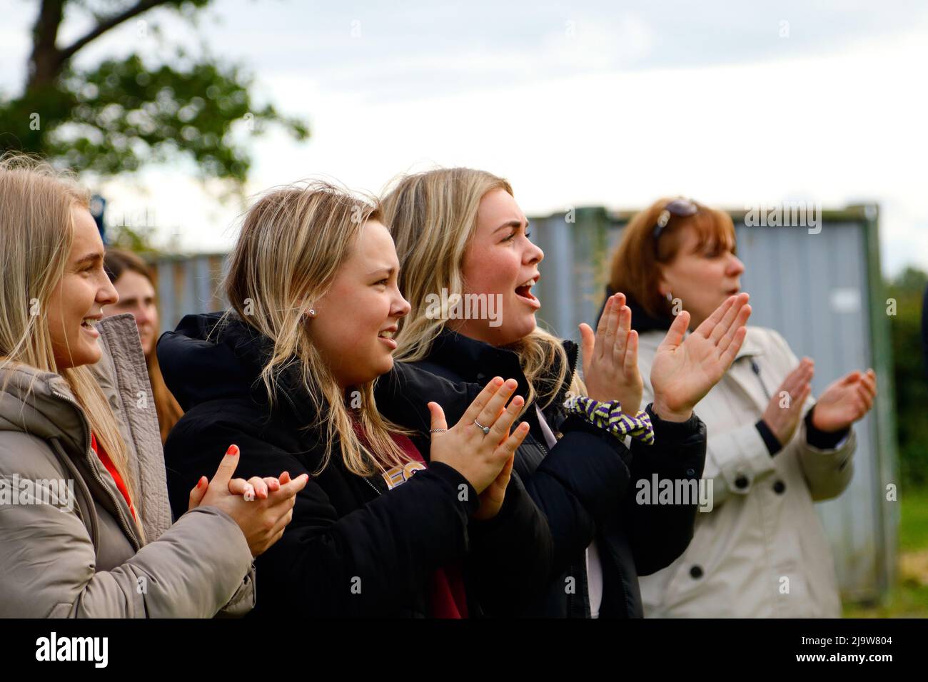 Tumble RFC v Lampeter RFC Plate final 2022 Stock Photo - Alamy