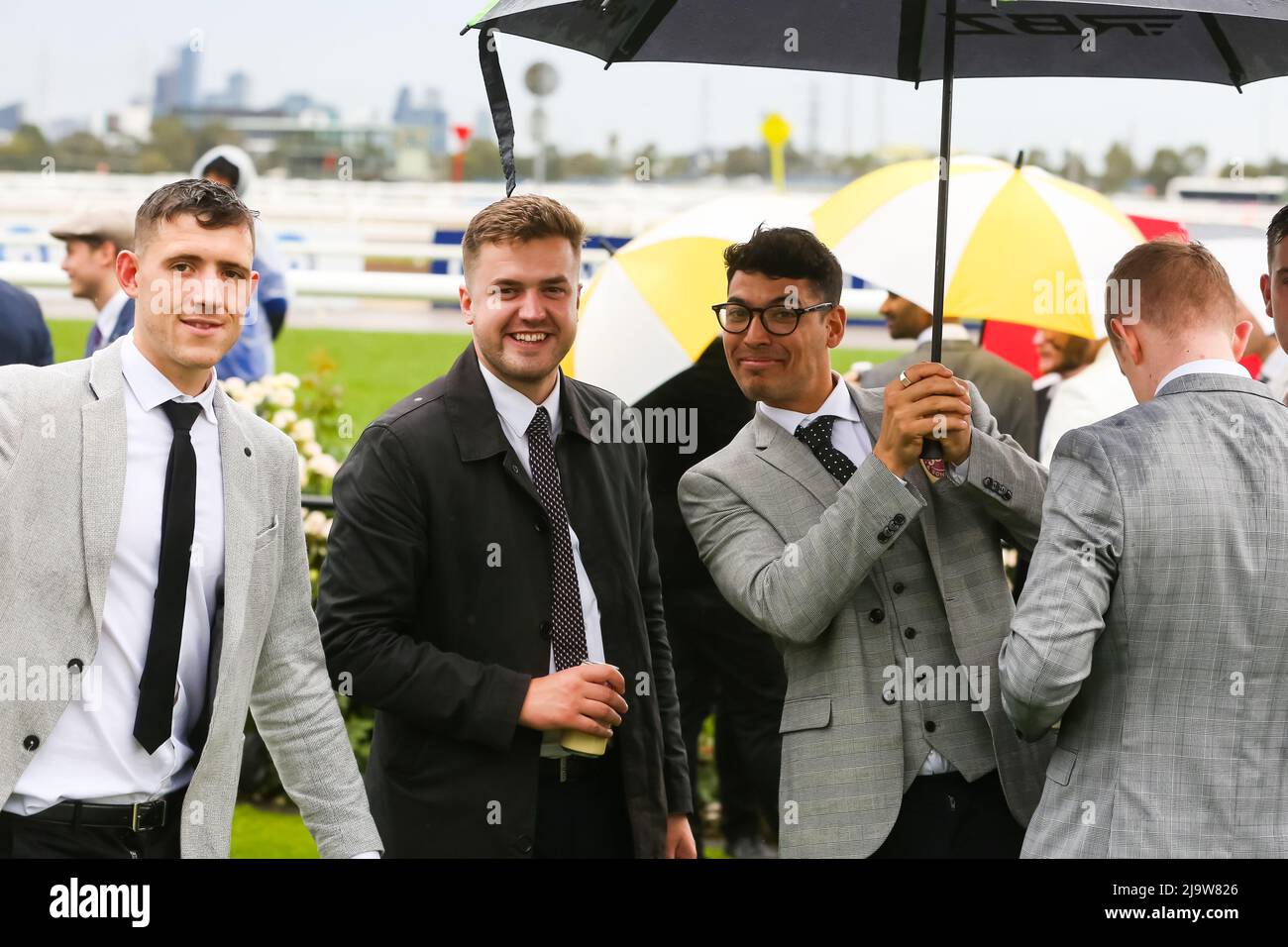 2019 Melbourne Cup Carnival - AAMI Victoria Derby Day Stock Photo - Alamy