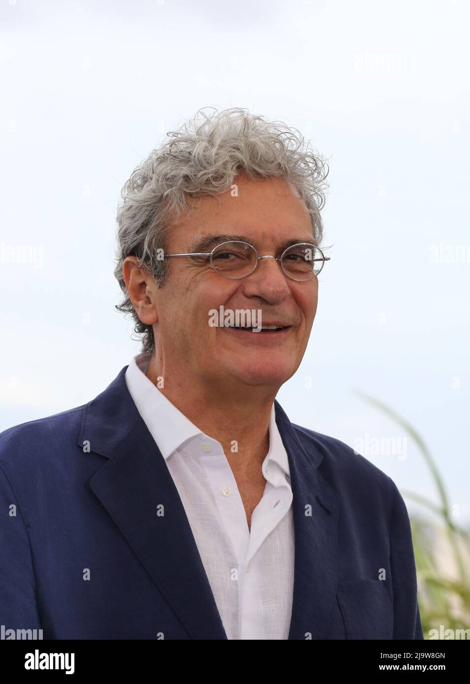 Cannes, France. 25th May, 2022. Director Mario Martone at the Nostalgia ...