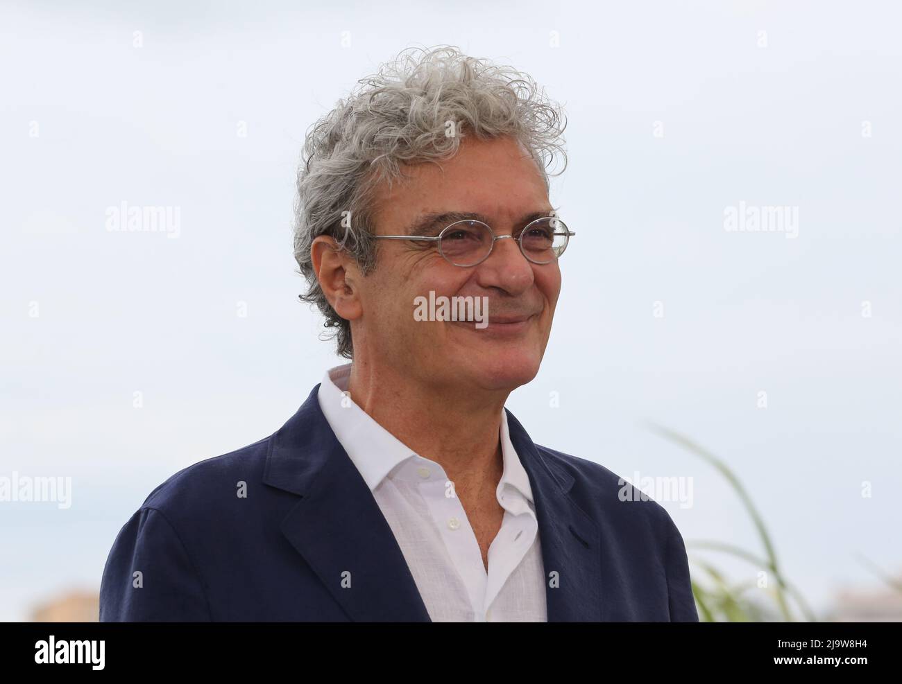 Cannes, France. 25th May, 2022. Director Mario Martone at the Nostalgia ...