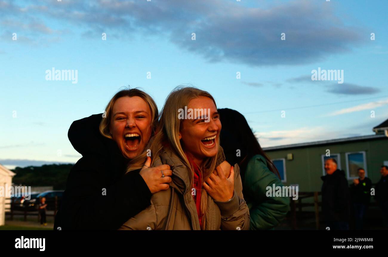 Tumble RFC v Lampeter RFC Plate final 2022 Stock Photo - Alamy