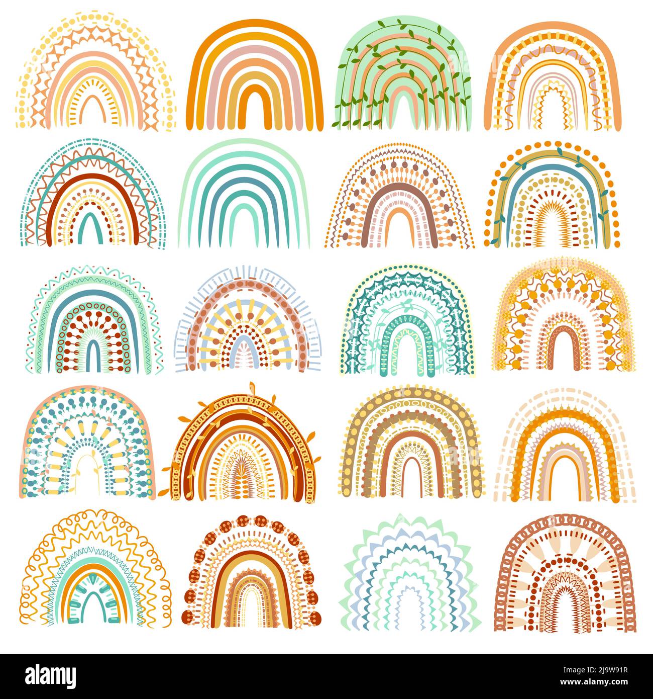Boho rainbow hi-res stock photography and images - Alamy