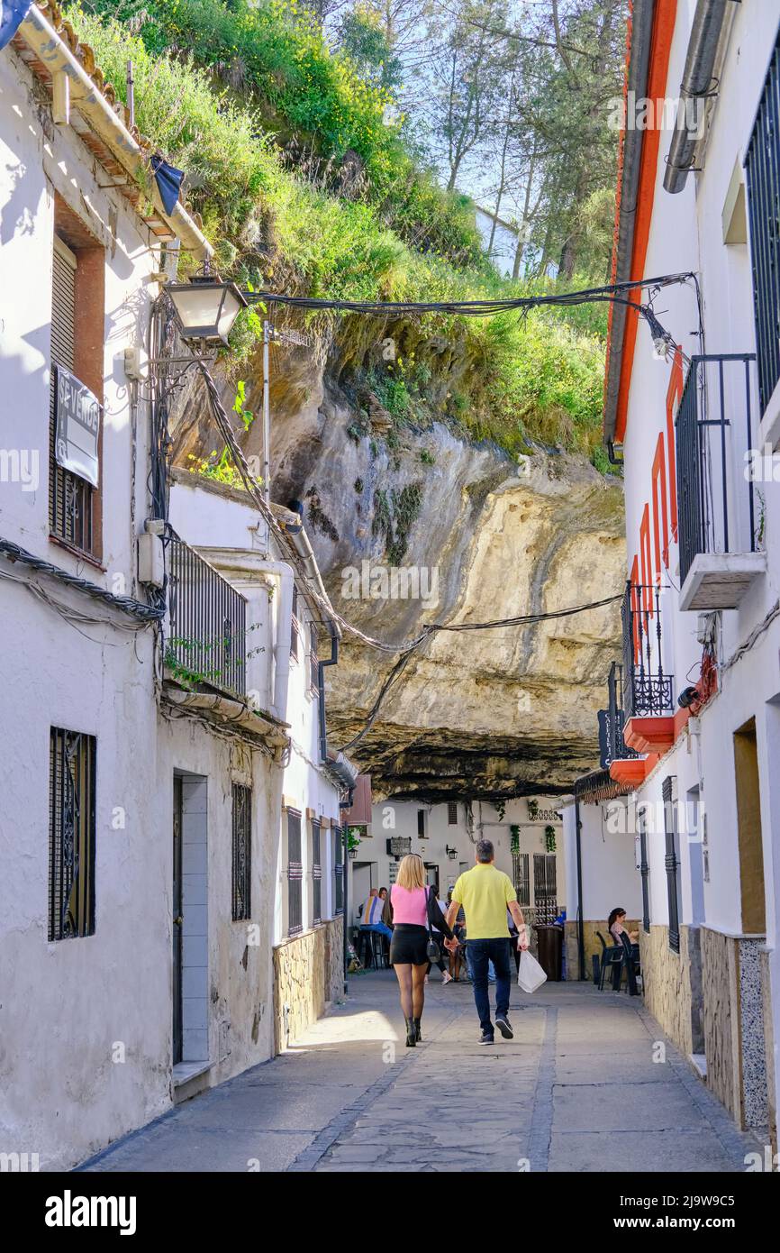 Setenil de las Bodegas, Andalucia. Spain Stock Photo - Alamy