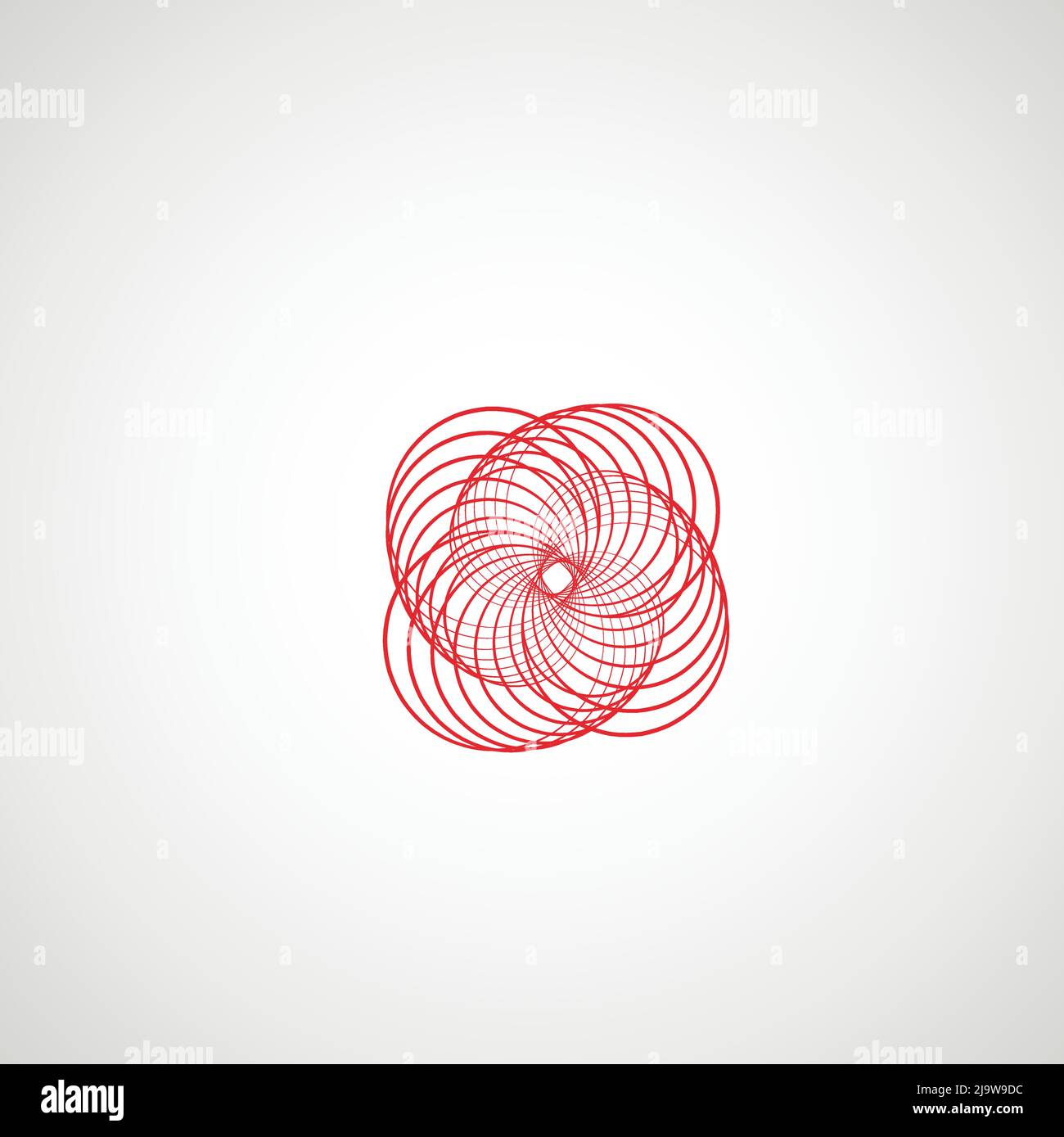 Abstract vector spiral background. Twirl circles design Stock Vector ...
