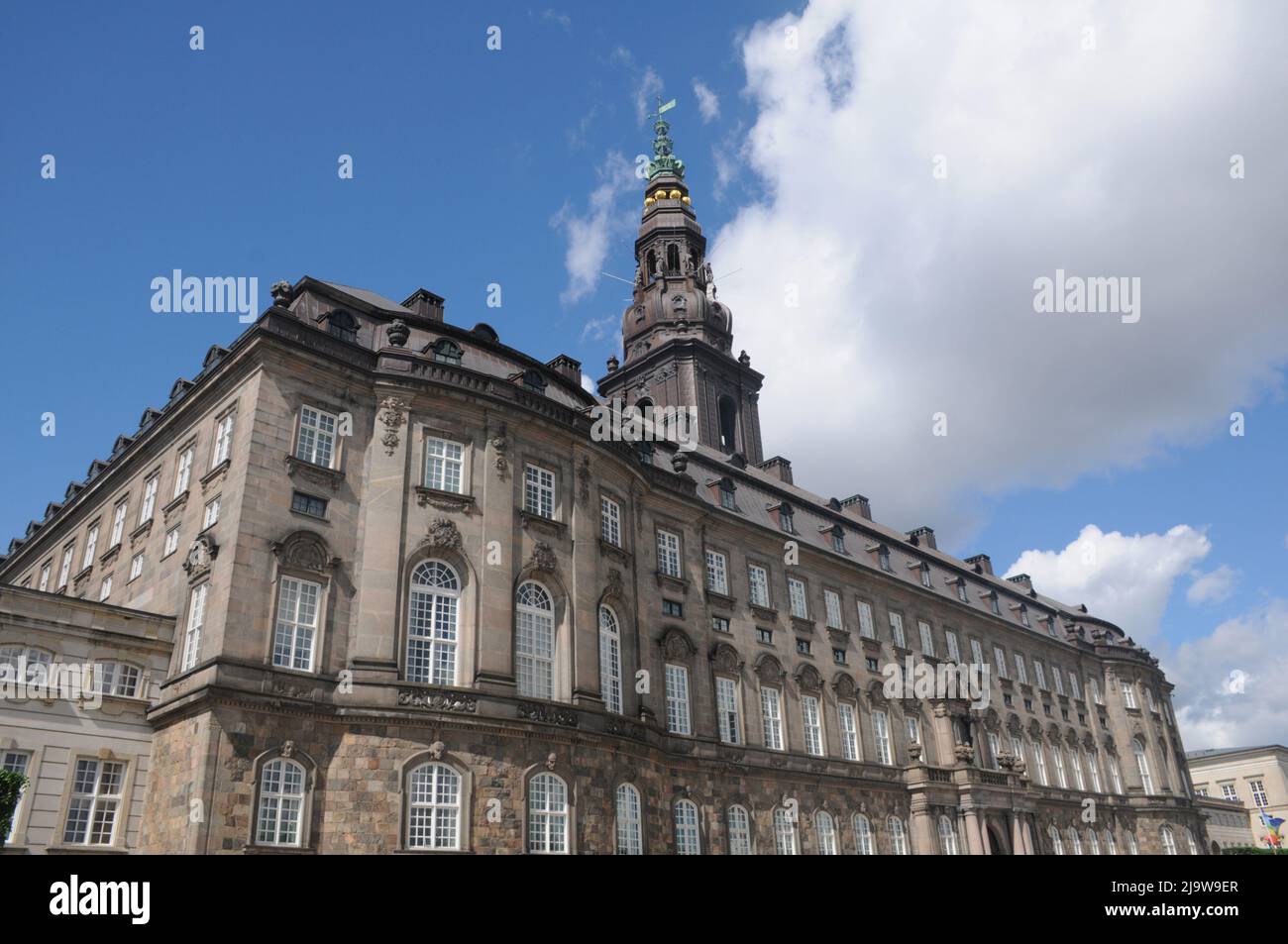 Copenhagen/Denmark/25 May2022/.Christiansborg castle is part danish ...