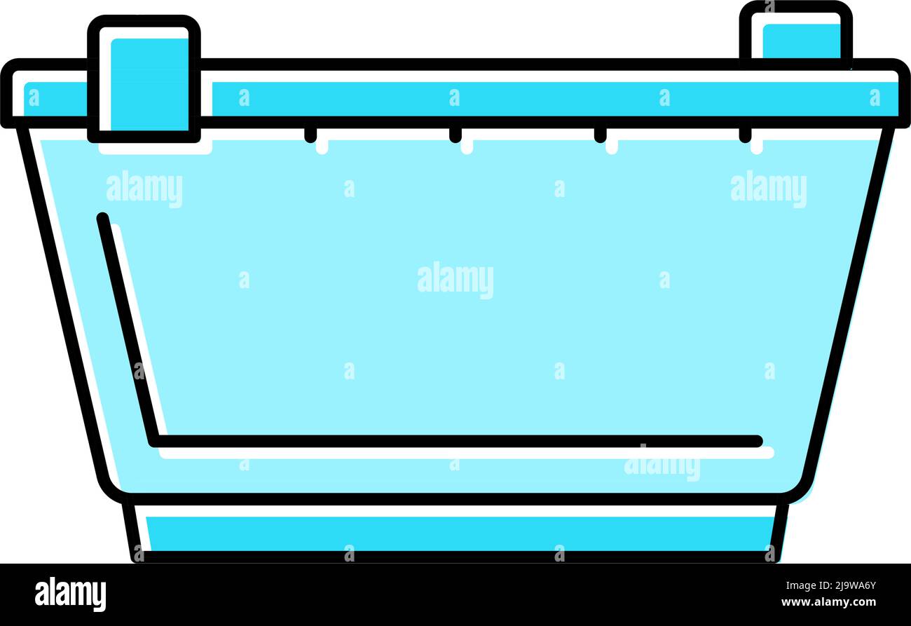 basin plastic color icon vector illustration Stock Vector Image & Art ...