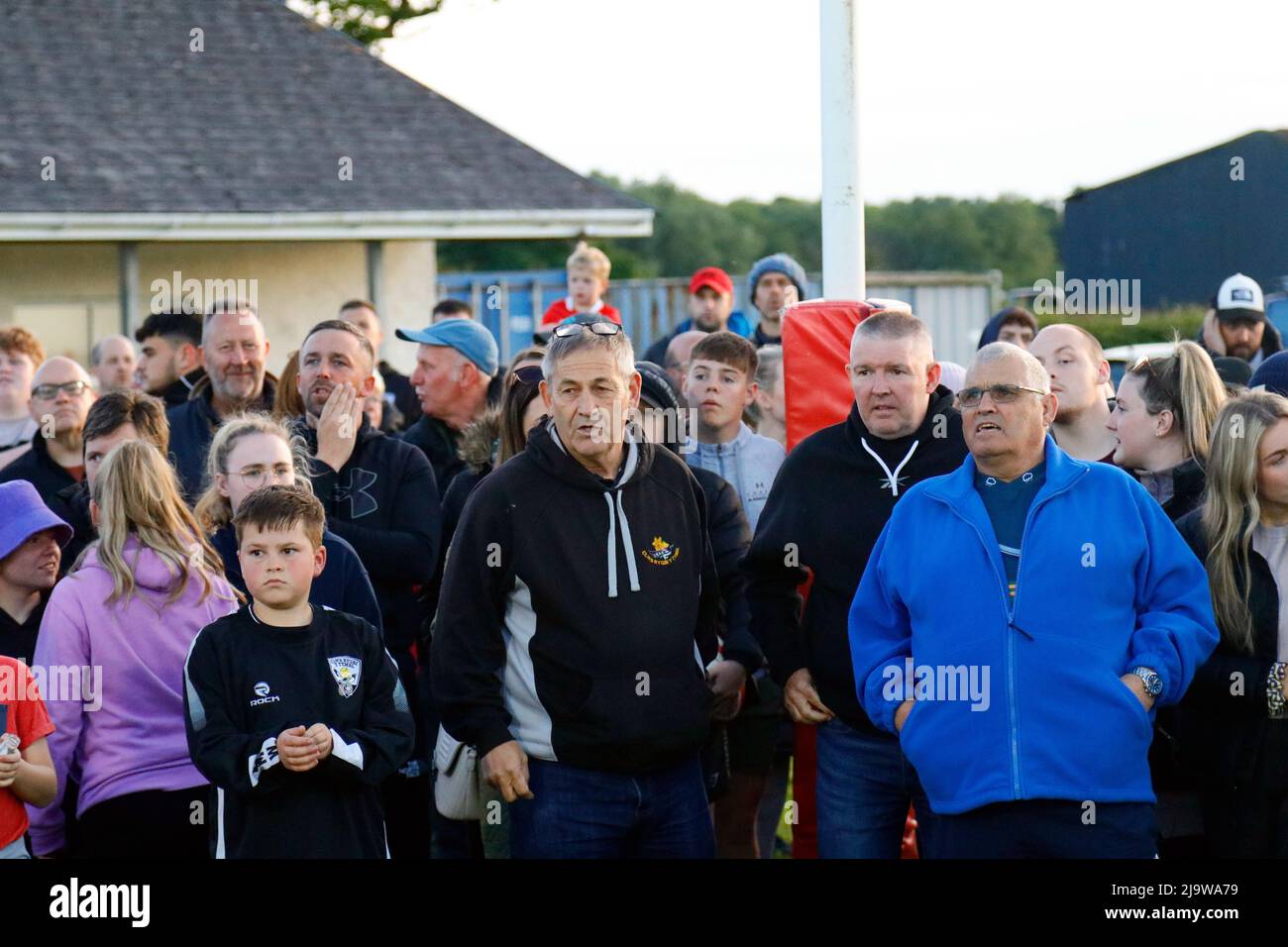 Tumble RFC v Lampeter RFC Plate final 2022 Stock Photo - Alamy