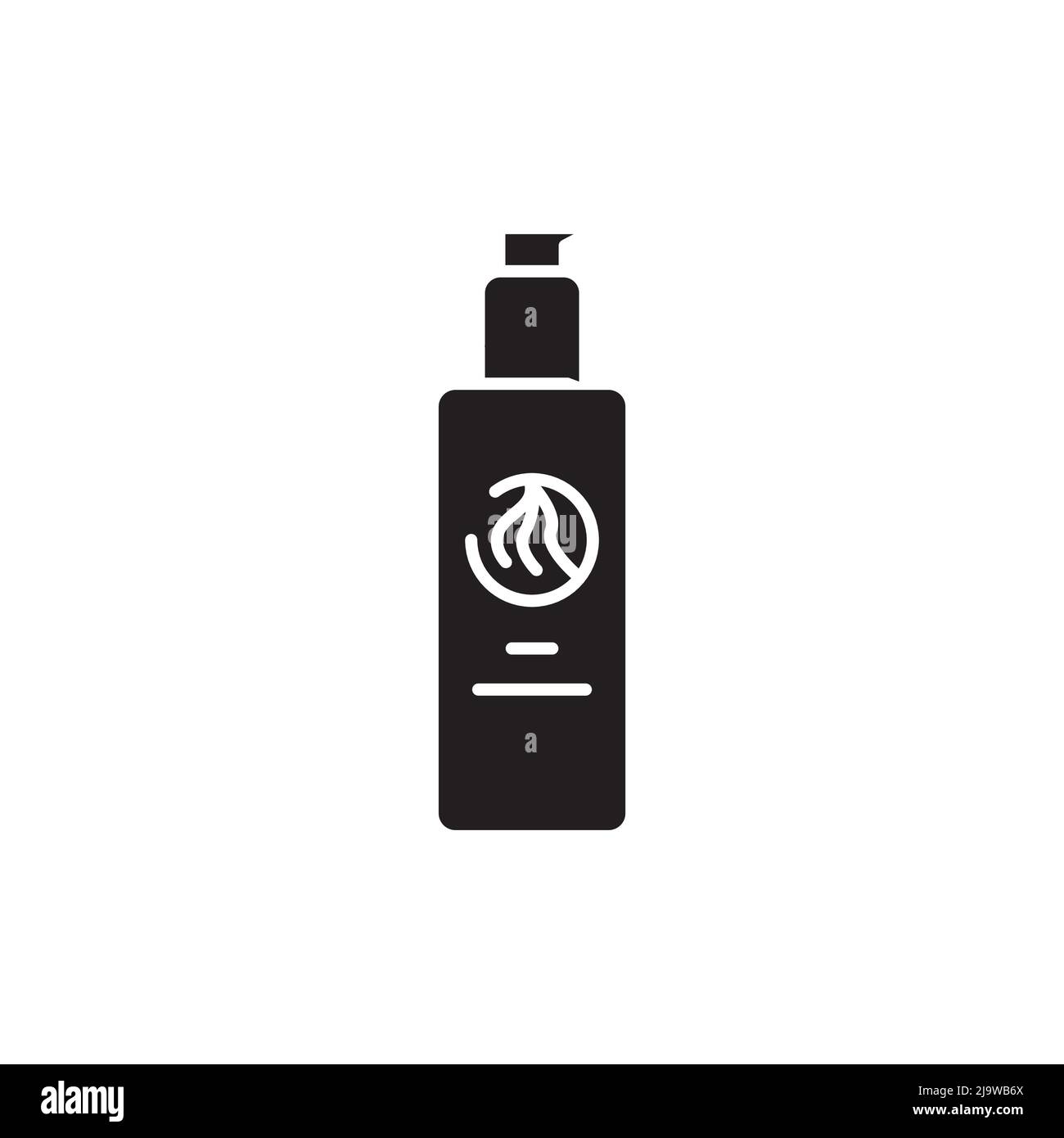 Hair emulsion color line icon. Cosmetic product. Pictogram for web page ...