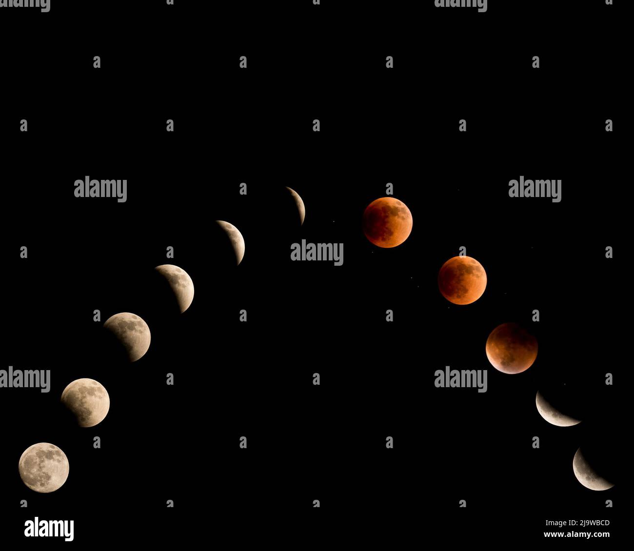 Full lunar eclipse hi-res stock photography and images - Alamy