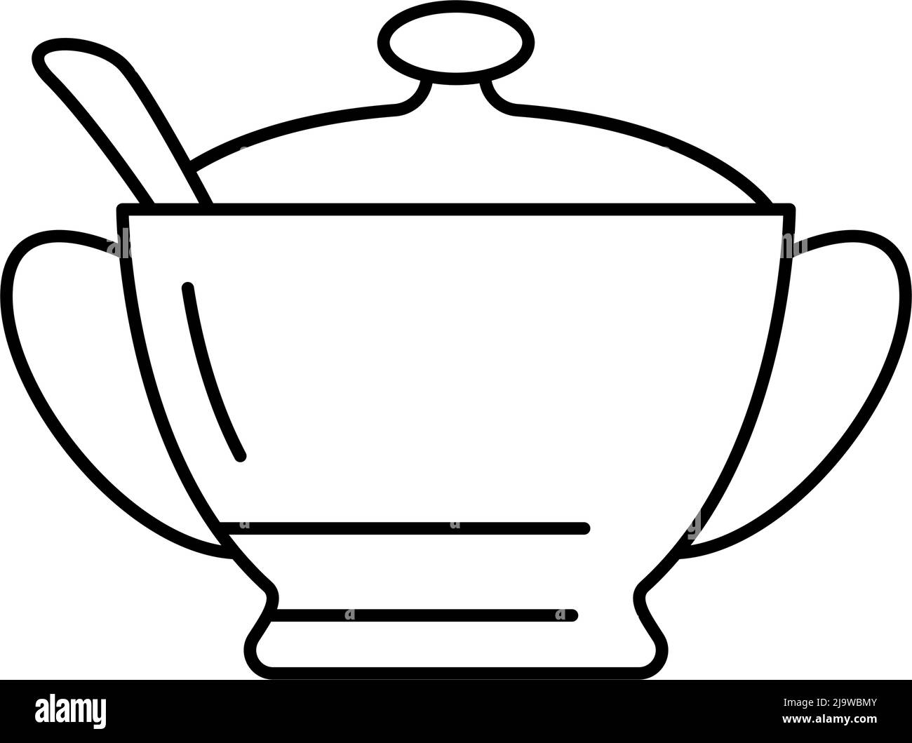 Sugar boat Black and White Stock Photos & Images - Alamy