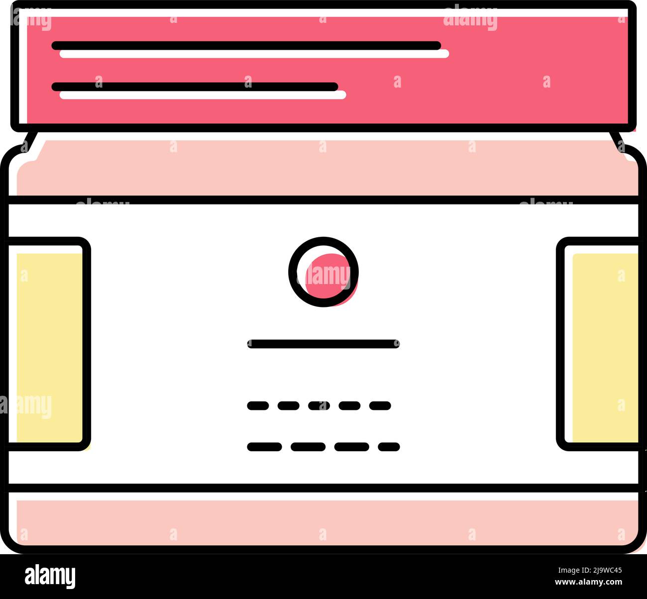 body butter color icon vector illustration Stock Vector Image & Art - Alamy