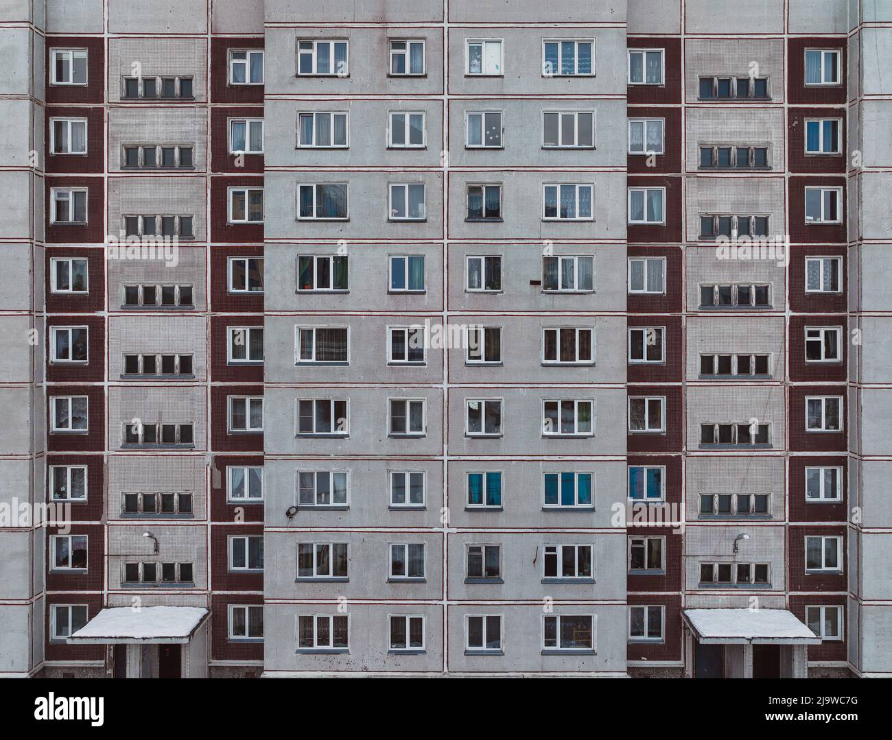 The old gray panel house. Texture and background Stock Photo - Alamy