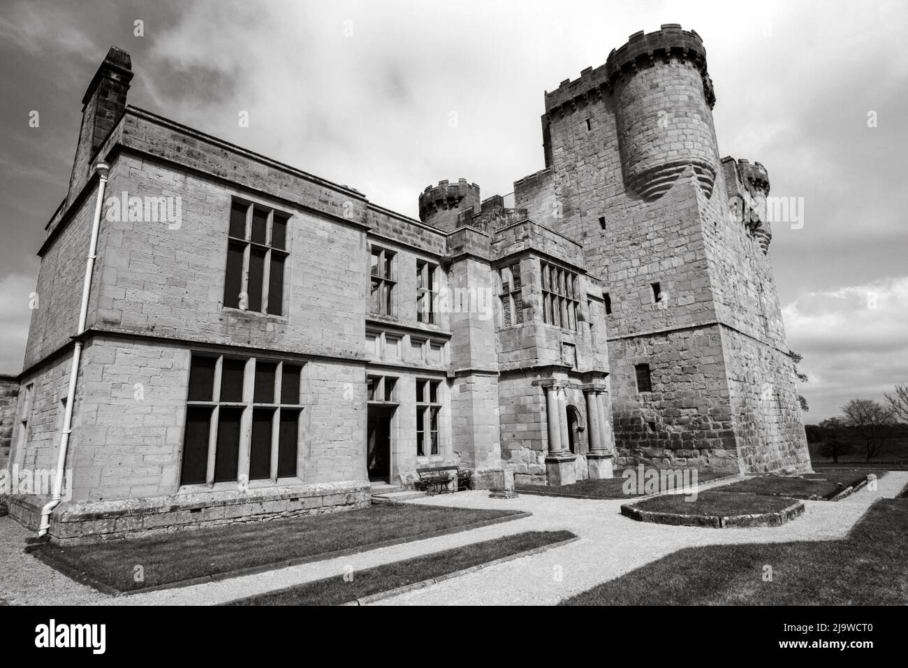Belsay hall hi-res stock photography and images - Alamy