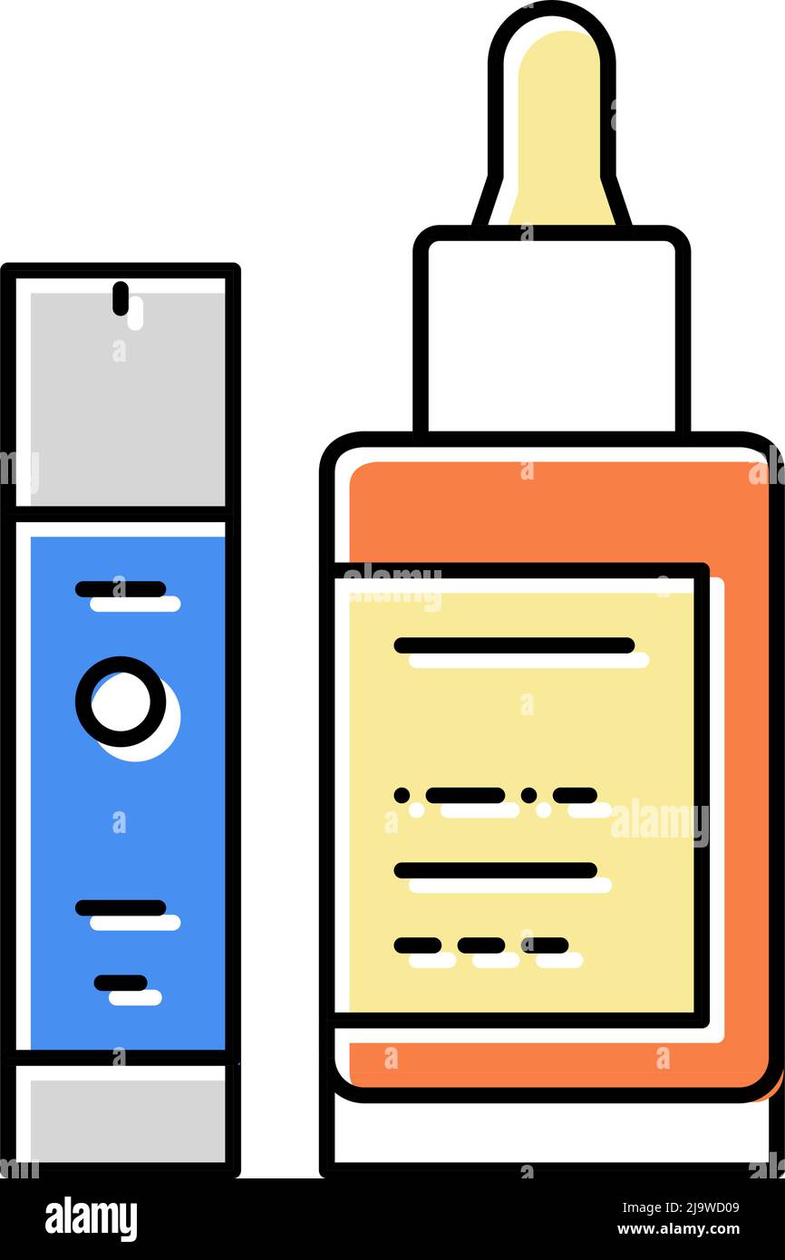 firming serum color icon vector illustration Stock Vector Image & Art ...