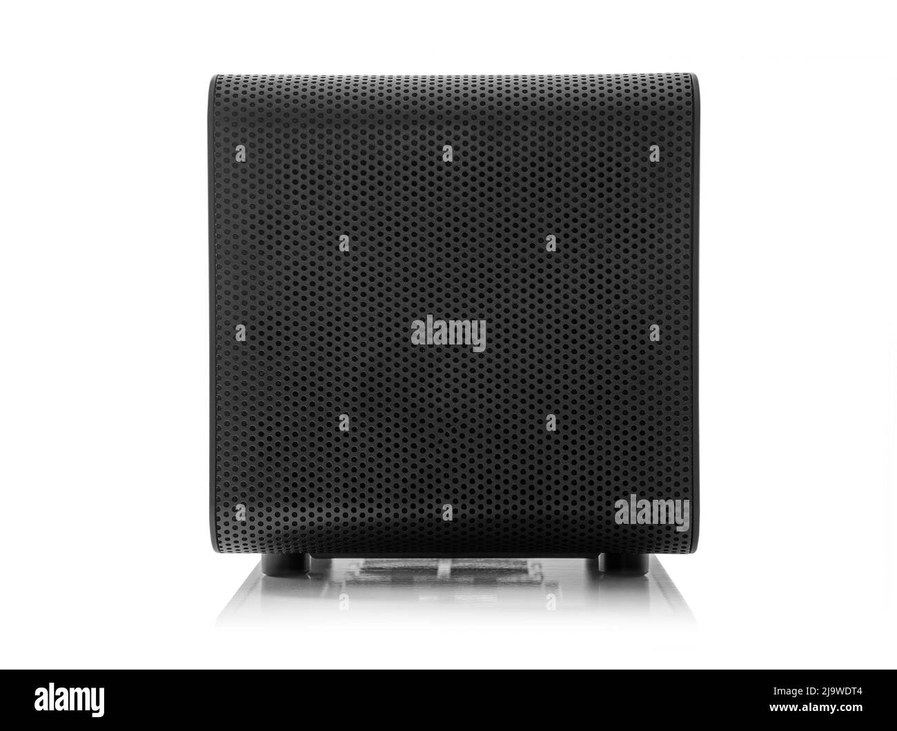 Black computer system unit isolated on white Stock Photo - Alamy