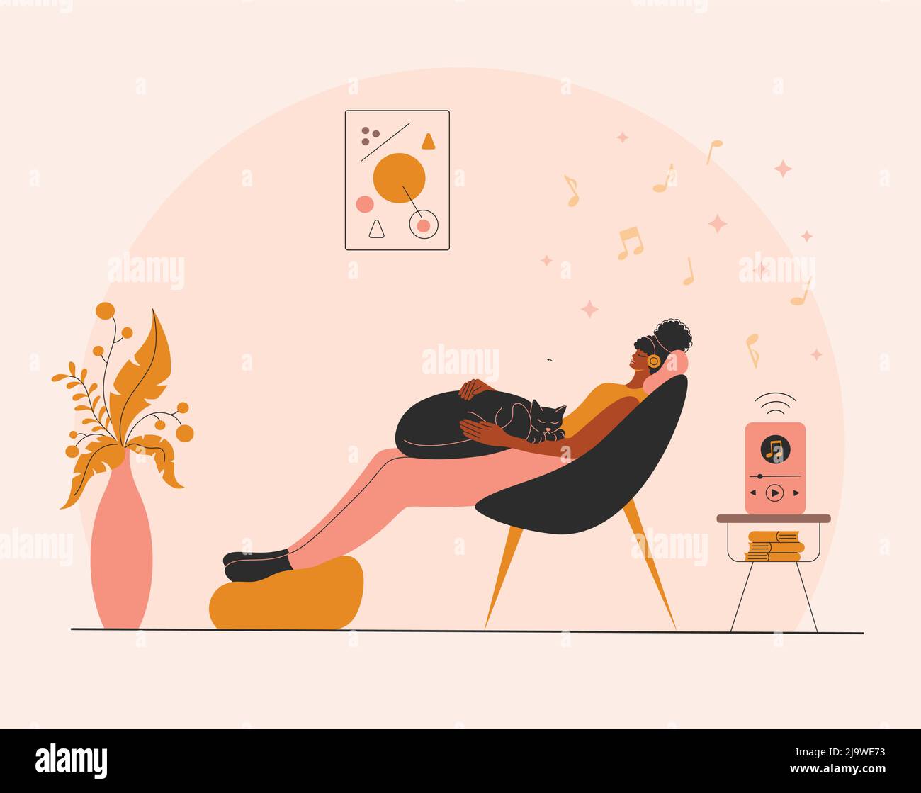 Playlist radio Stock Vector Images - Alamy