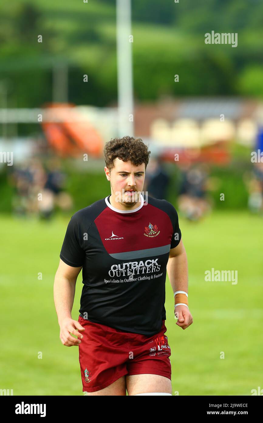 Tumble RFC v Lampeter RFC Plate final 2022 Stock Photo - Alamy