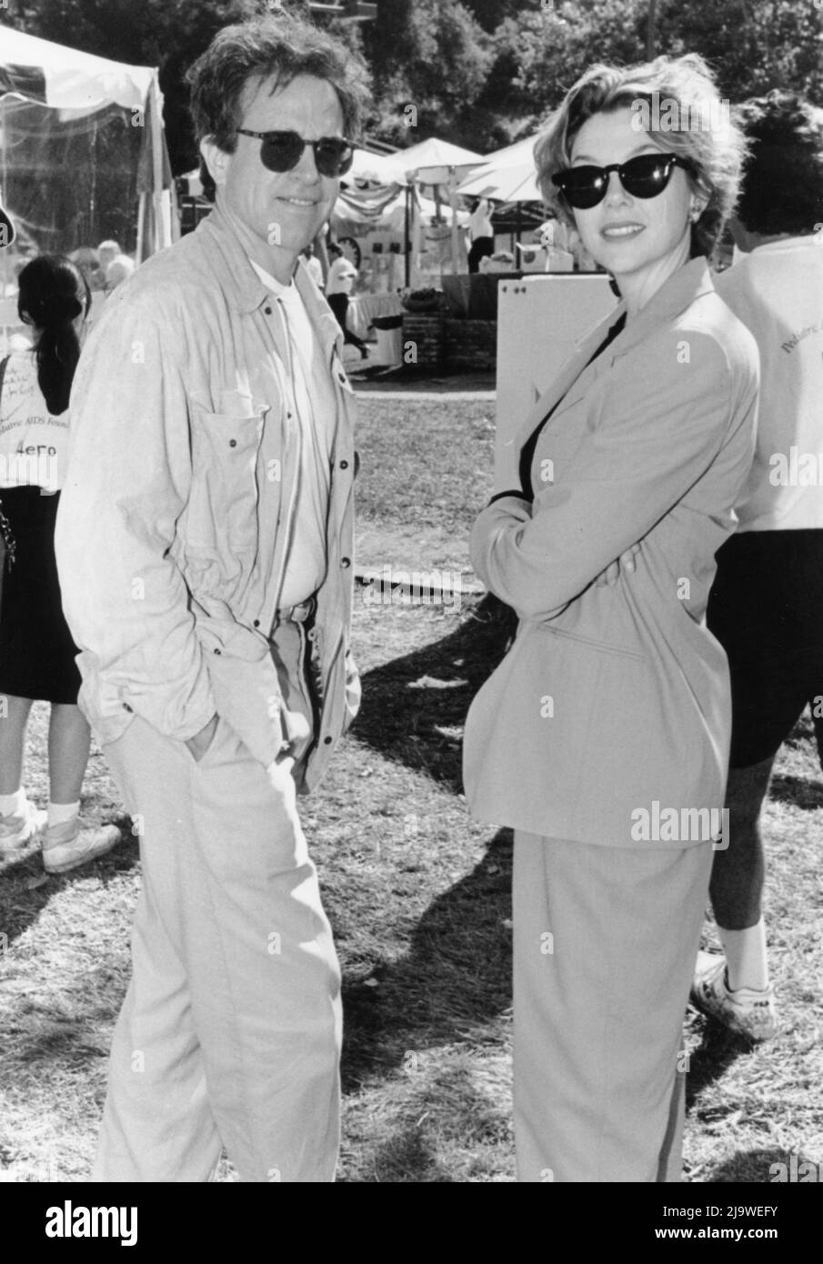 Los Angeles.CA.USA. LIBRARY. Annette Bening and Warren Beatty at an ...