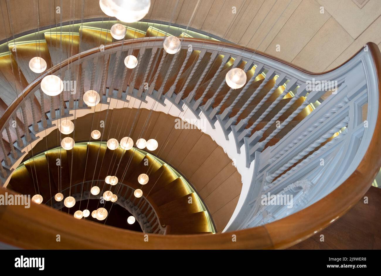 The Heals shop spiral staircase,London Stock Photo - Alamy